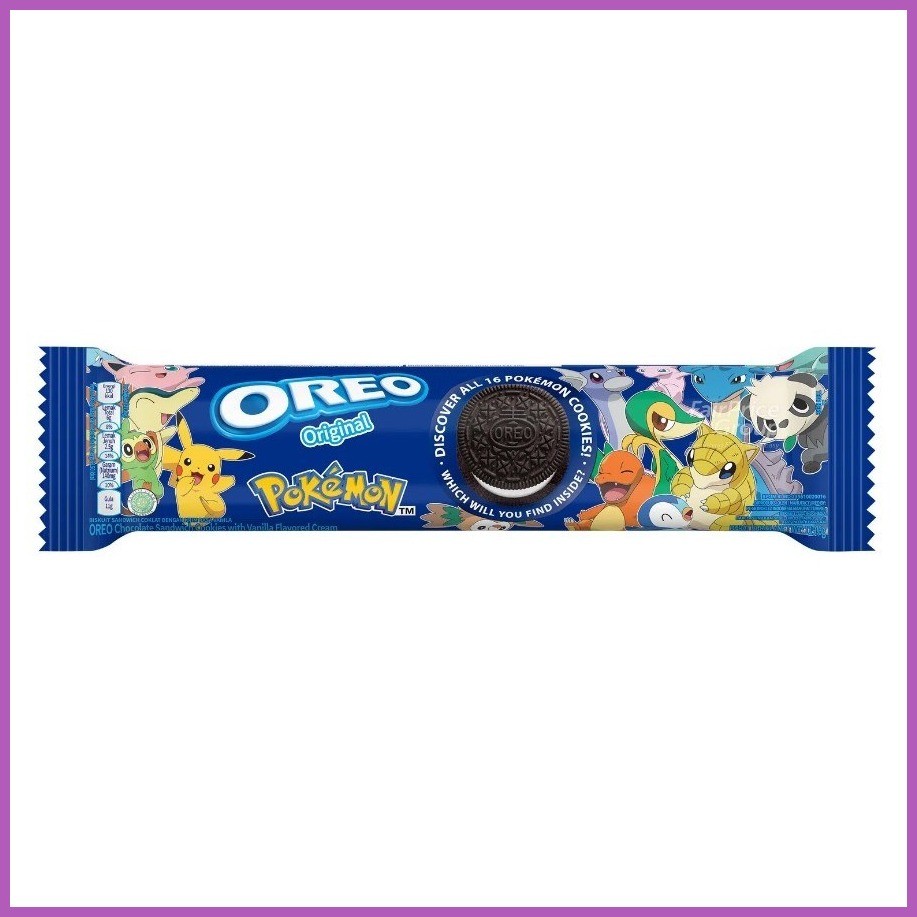 Oreo x Pokemon Special Edition Pikachu | Oreo Chocolate Creme | Oreo ...