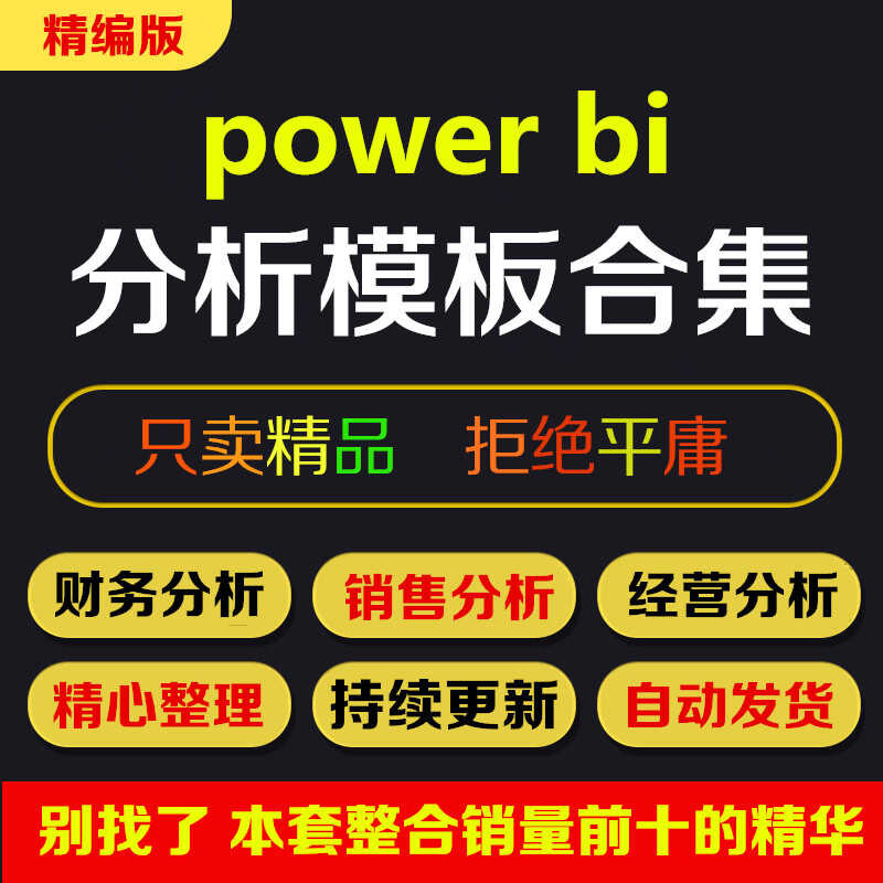 Powerbi Template Analysis Financial Sales Operation Visualization ...