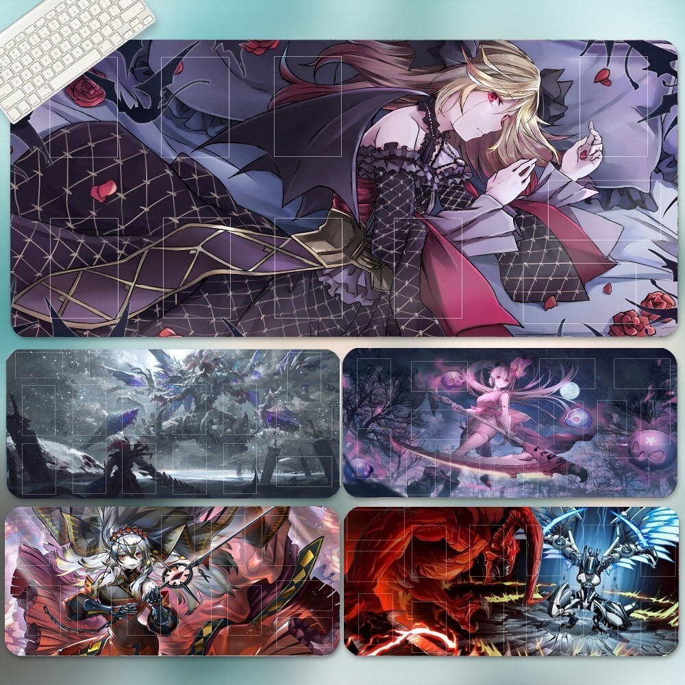 Yu-Gi-Oh Anime Mousepad Large Gaming Mouse Pad LockEdge Thickened ...