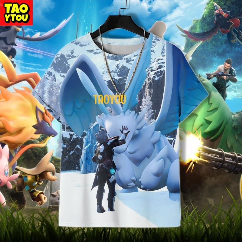 2024 Palworld Baju Tshirt Lelaki Thailand Viral Palworld - Steam Game ...