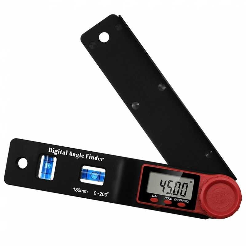 2 Sa 1 Mini Spirit Level Angle Ruler na may Level ng Bubble para sa ...