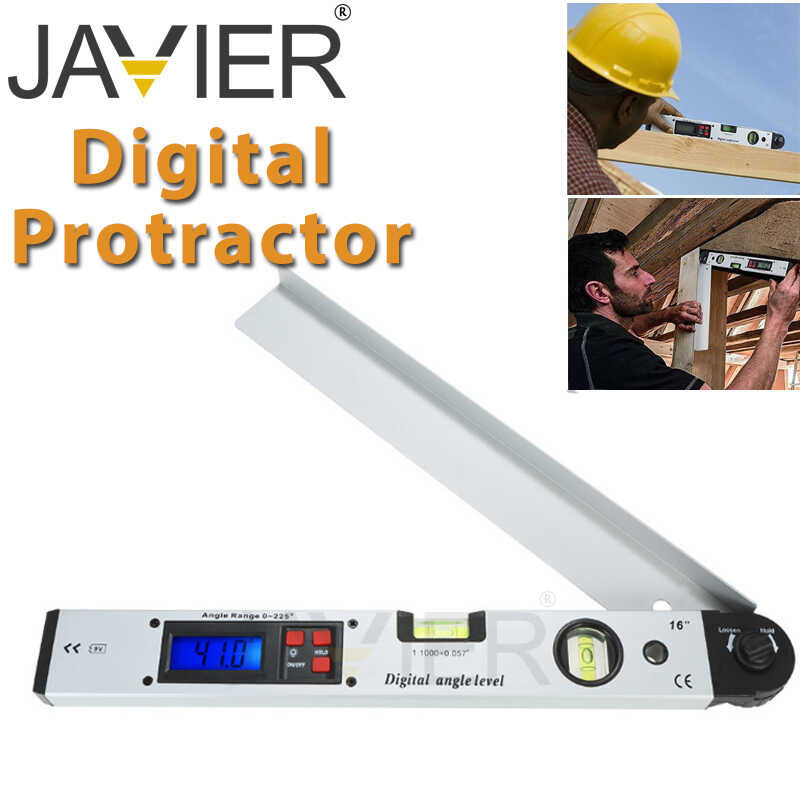 Digital Electronic Protractor ruler angle finder Level Measuring Gauge ...