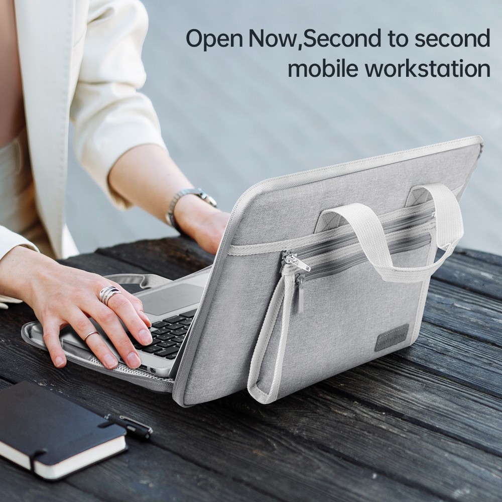 13/15.6inch Business Styling Laptop Bag Shockproof Tote Bag Computer ...