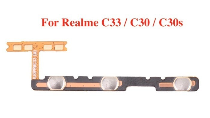 New Power volume button flex For Realme C30 C30S ON OFF switch Side Key ...