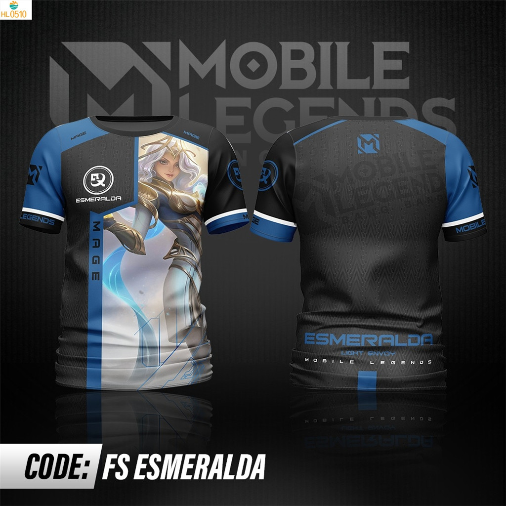 HL0510- Mobile Legends Tees Quality Tshirts High Quality Print Full ...