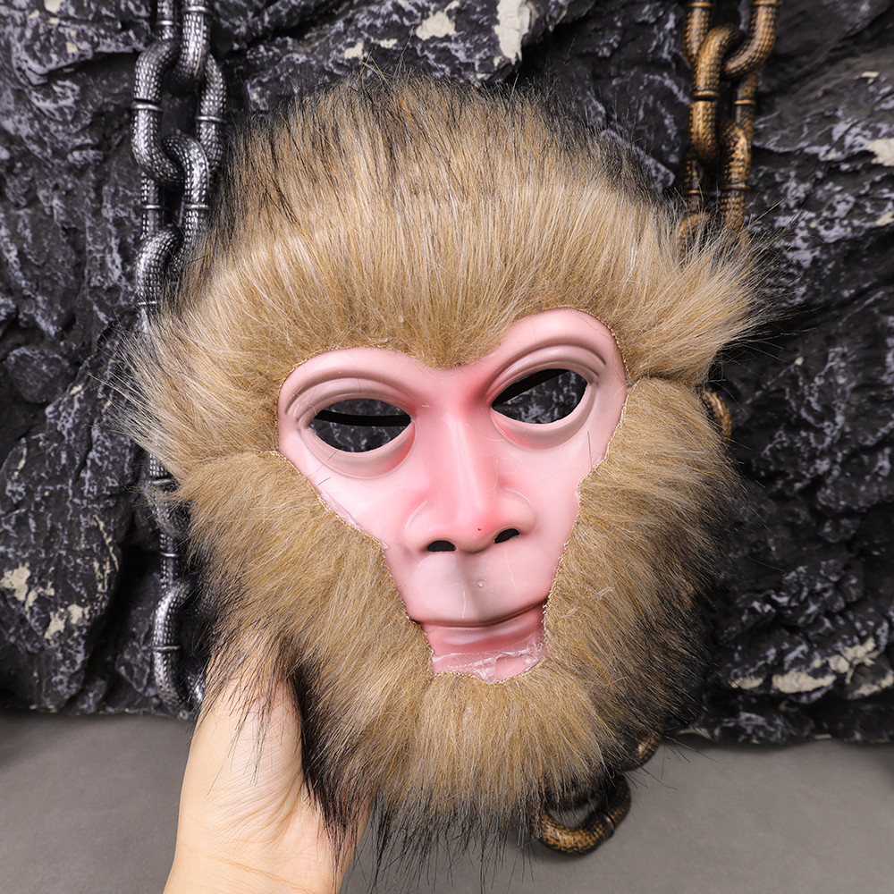 Black Myth Wukong Mask - Journey To The West Cosplay Monkey Full Face ...