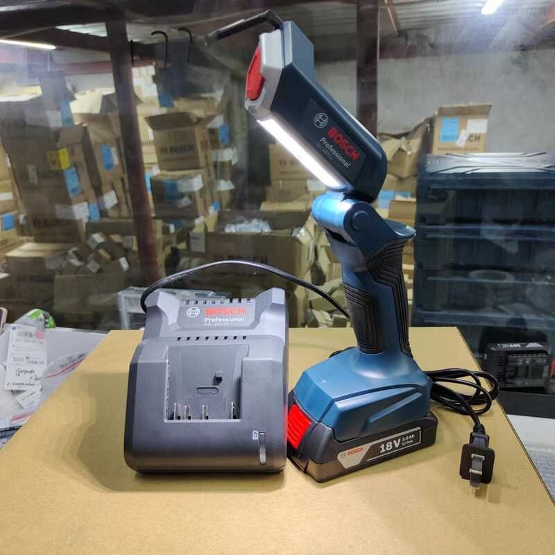 Bosch 18V rechargeable light LED GLI180Li portable outdoor lithium ...