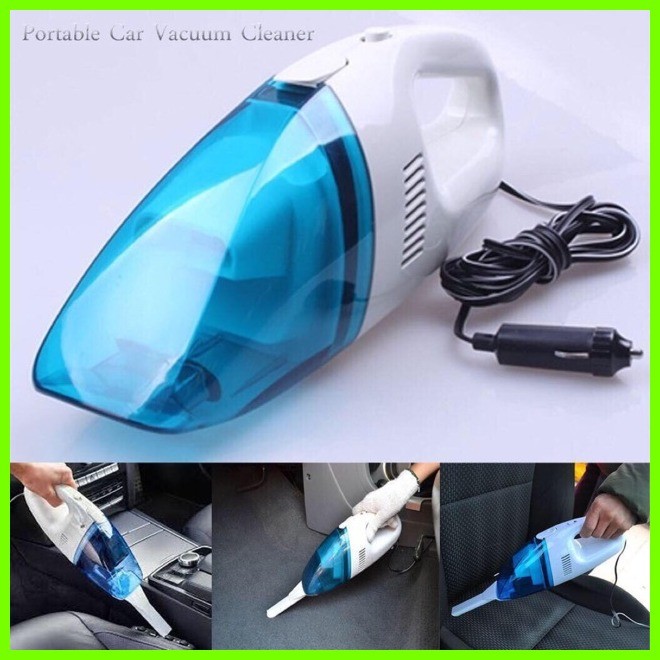 MINI PORTABLE CAR VACUUM ( BLUE ) | Shopee Philippines