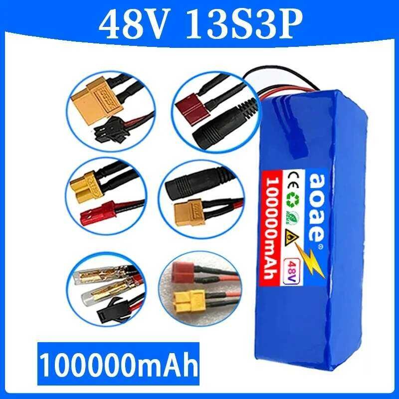 AOAE 48V 29 4 100Ah 13S3p Suitable For 500W-1000W Electric Bicycles ...
