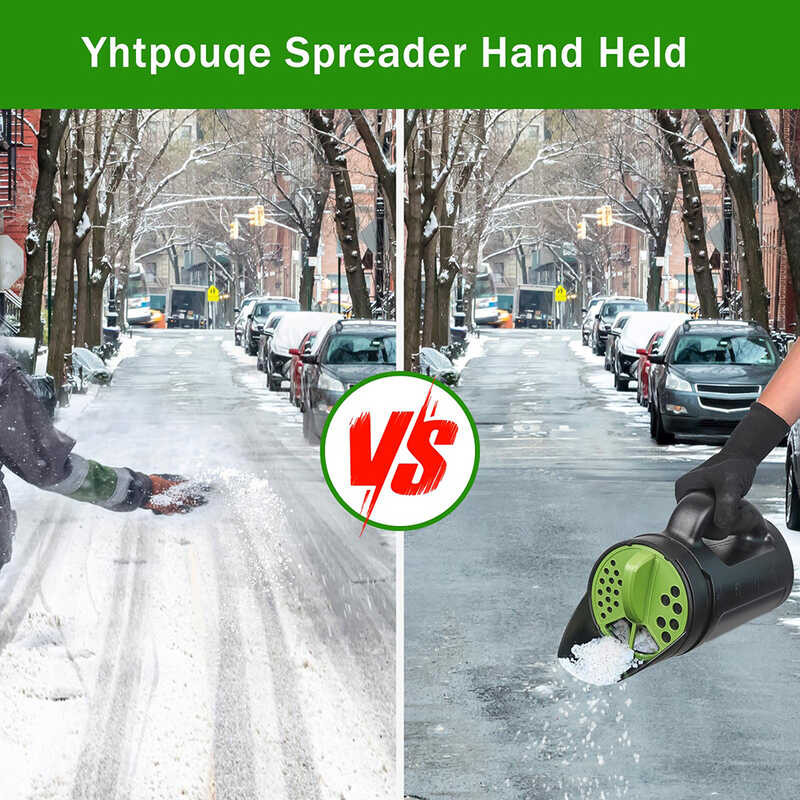 Handheld Seed Spreader Hand Spreader Shaker Adjustable Opening Sizes ...