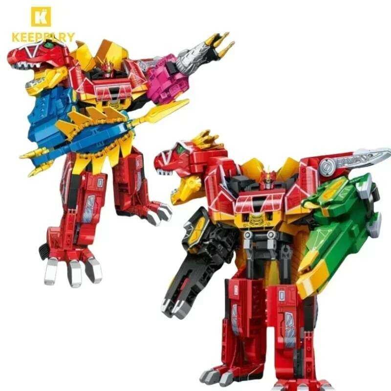 Yy Keeppley Building Blocks Zyuden Sentai Kyoryuger Tyrannosaurus Model ...