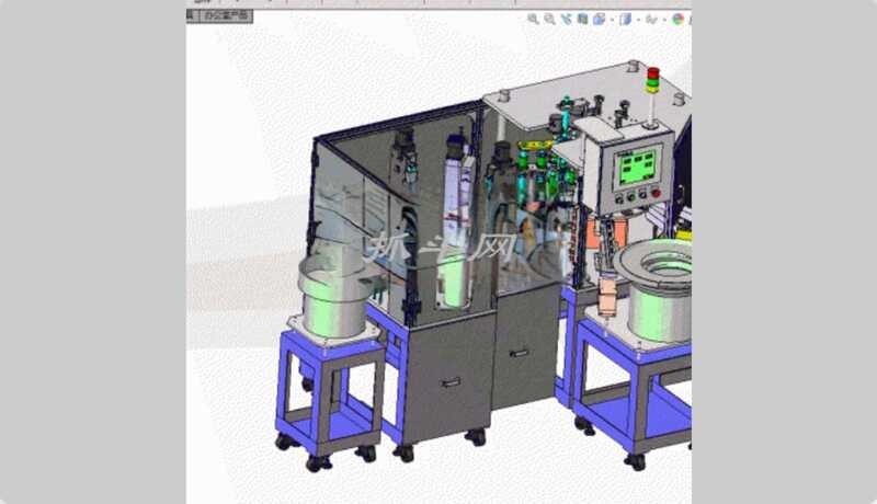 Protector welding machine 3D drawing printing SW model CAD equipment ...