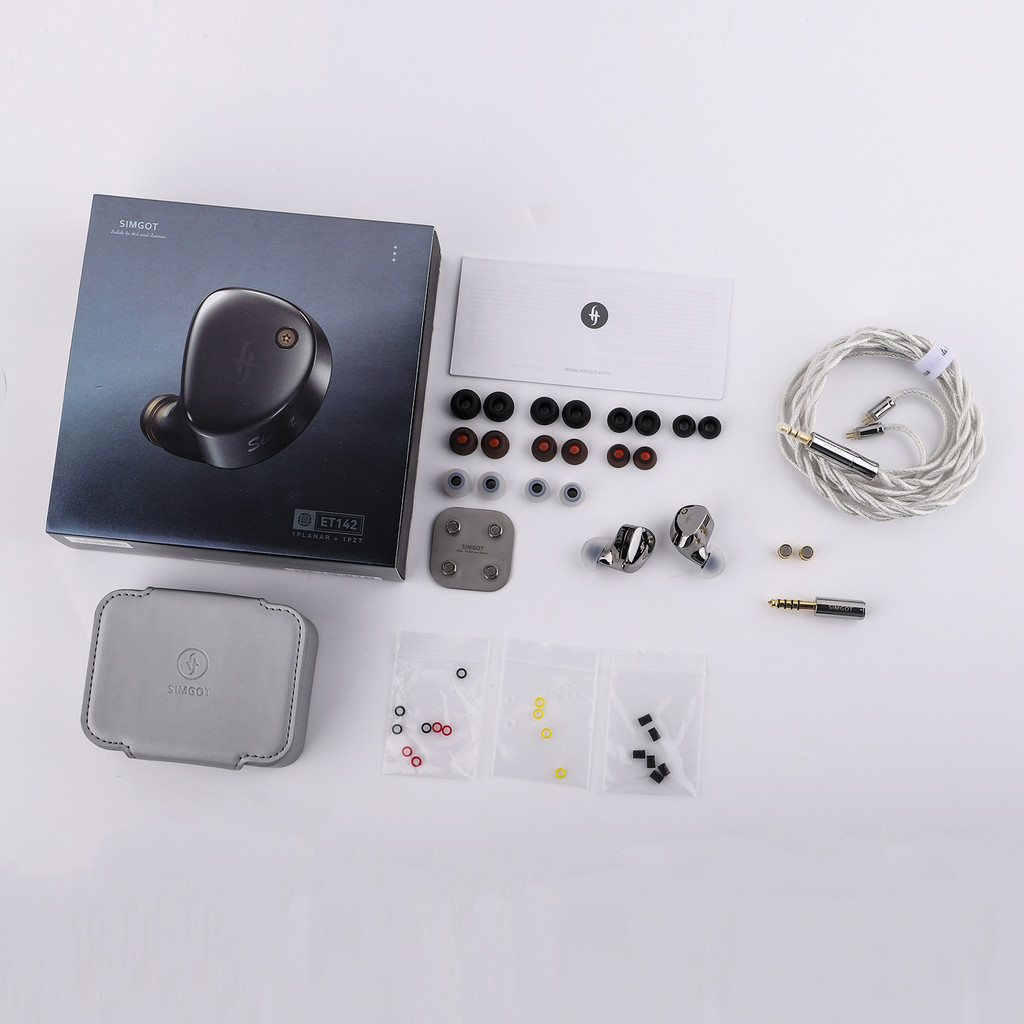 SIMGOT ET142 Advanced Dual-Symmetric Magnetic Planar PZT IEM Earphone ...