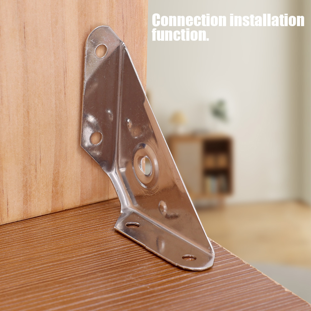 Practical Cabinet Drawer Partition Fixing Triangle Stainless Steel ...