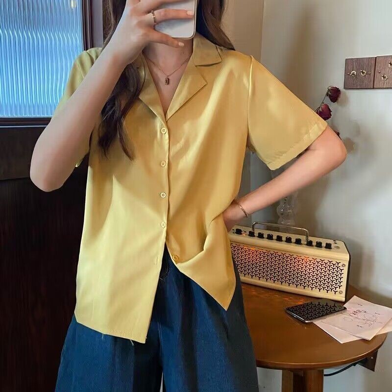 {shipped From Manila Cod} Summer Korean Style Blouse For Women Girls