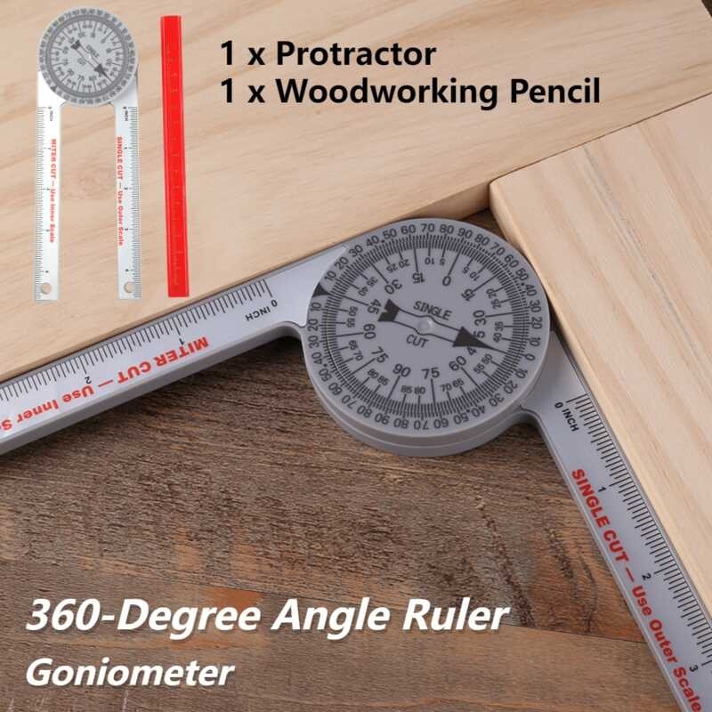 Gauge Measuring Angle Protractor High Precision Protractor Tool 360 ...