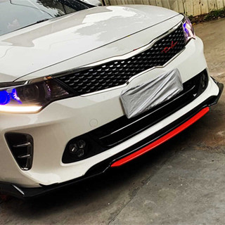 Car Front Bumper Lip Chin Spoiler Splitter Diffuser Guard Bodykit Para ...