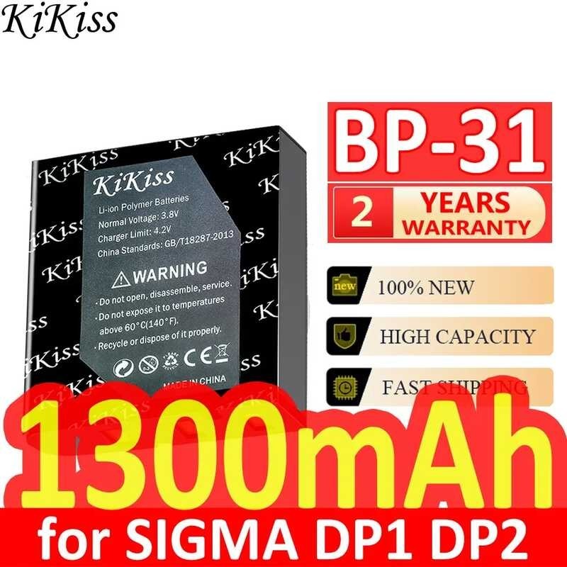 1300Mah 8 Kikiss Powerful Battery Bp-31 Bp31 Para Sa SIGMA Dp1 Dp1s ...