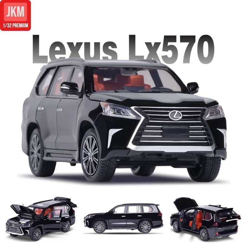 Tt 1/32 Lexus Lx570 Lx600 S Sport Car JKM Premium Diecast Toy Model Vehicle Miniature Light ...