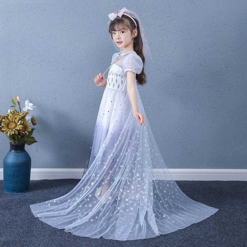 Elsa Princess Dress Kindergarten Group Stage Performance Dress Fairy ...