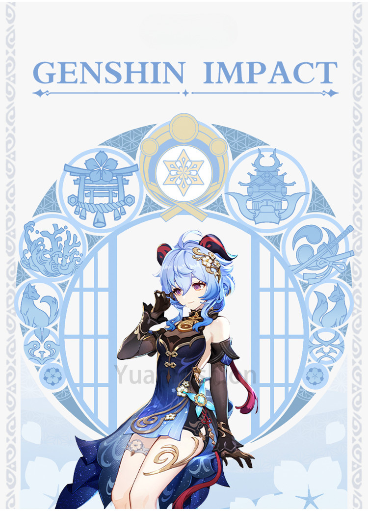 [Ready Stock] Genshin Impact Lantern Rite Ganyu New Skin cosplay game ...
