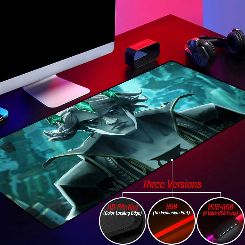 RGB JINX e Pad Custom HUB Gaming epad 4 Port USB Ruined King A League ...