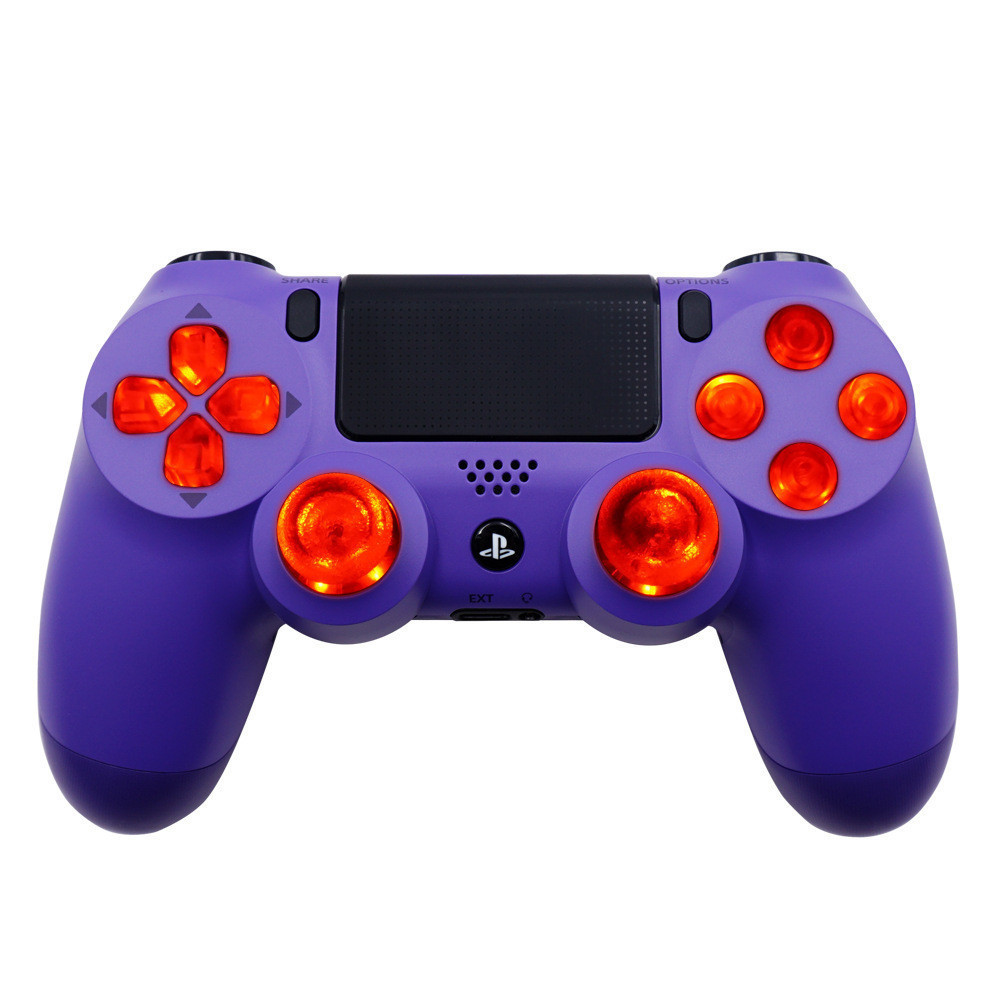 NSLikey Controller LED Kit with ABXY Buttons for PS4 DIY Colorful LED ...