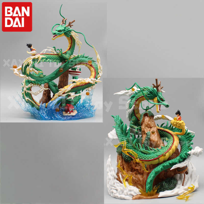 Cartoon Dragon Ball Shenron Anime Action Figure Goku Shenron Figure ...