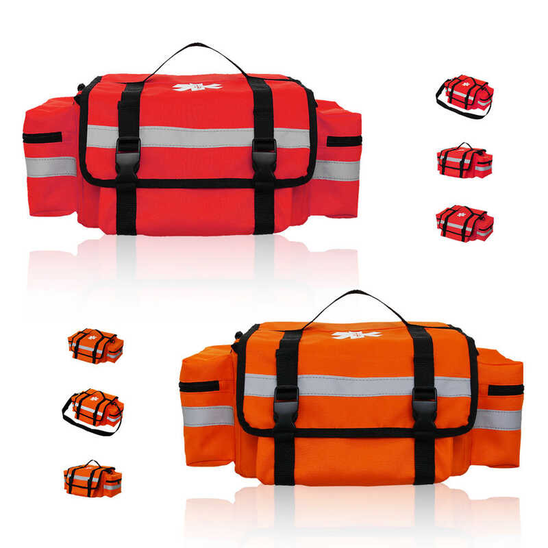 6F Aid Kit Empty Emergency Backpack First Responder Trauma Bag Medical ...