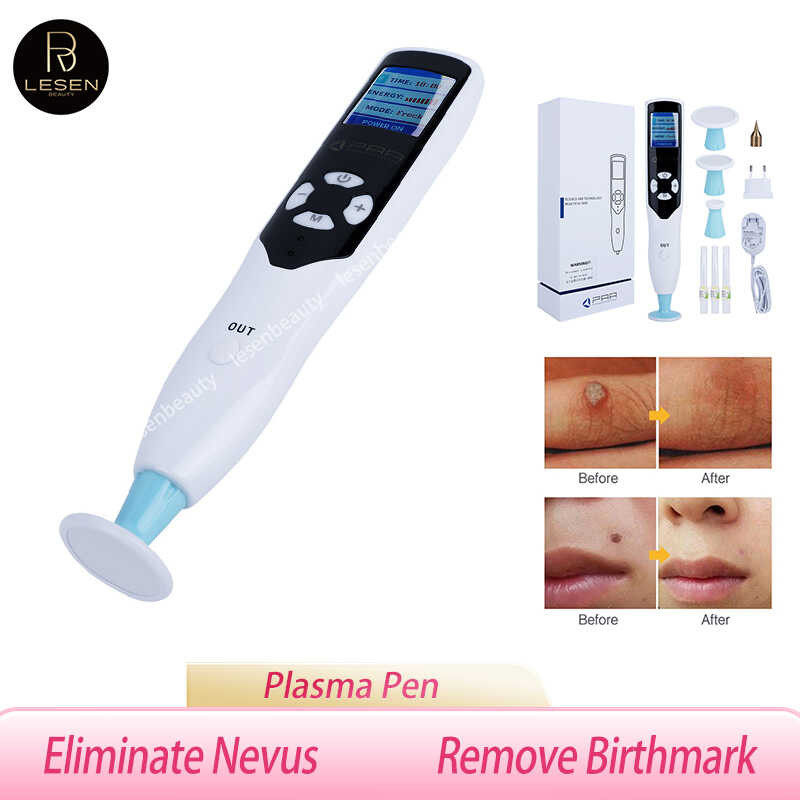 2 In 1Ozone PAA Plasma Pen Eyelid Lifting Wart Freckle Removal ...