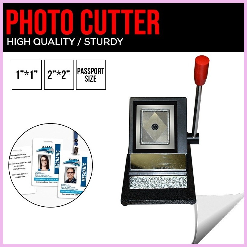 ⚽︎ ☁ Die Photo Cutter | ID Cutter (1x1 / 2x2 / Passport Size) | Shopee ...