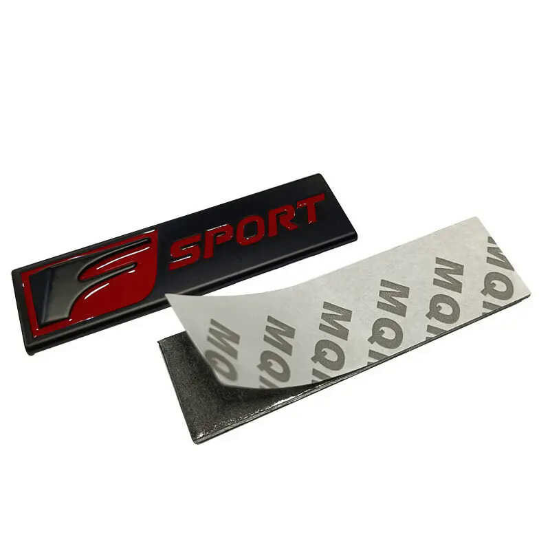 ぅバ F-Sport Letter Stickers Car Red Likod Na Bahagi Ng Dahon Panel ...
