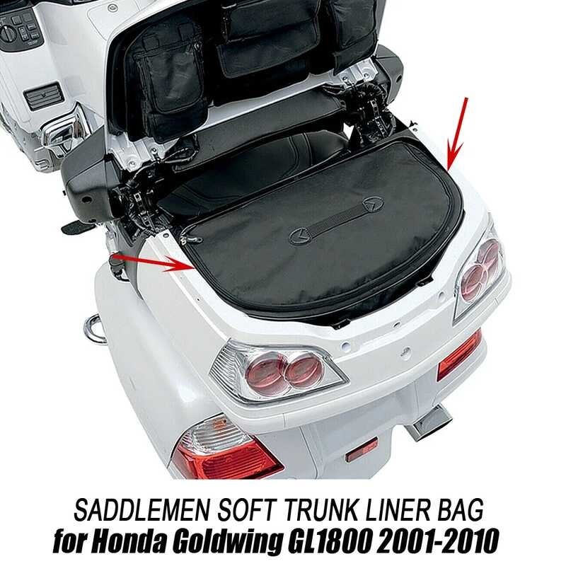 GL1800 Motorcycle Trunk Liner Storage Lage Side Box Inner Bag Para sa ...