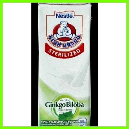 ♣ ♈ Bear Brand Sterilized with Ginkgo Biloba Extract Vanilla Flavored Milk ( 200 ml ) | Shopee ...