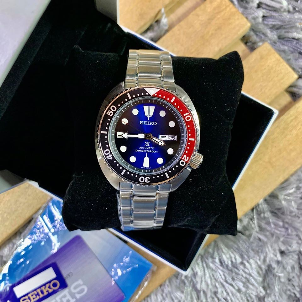 SEIKO STAINLESS STRAP TURTLE TYPE WATCH ( 100% MADE IN JAPAN) | Shopee ...