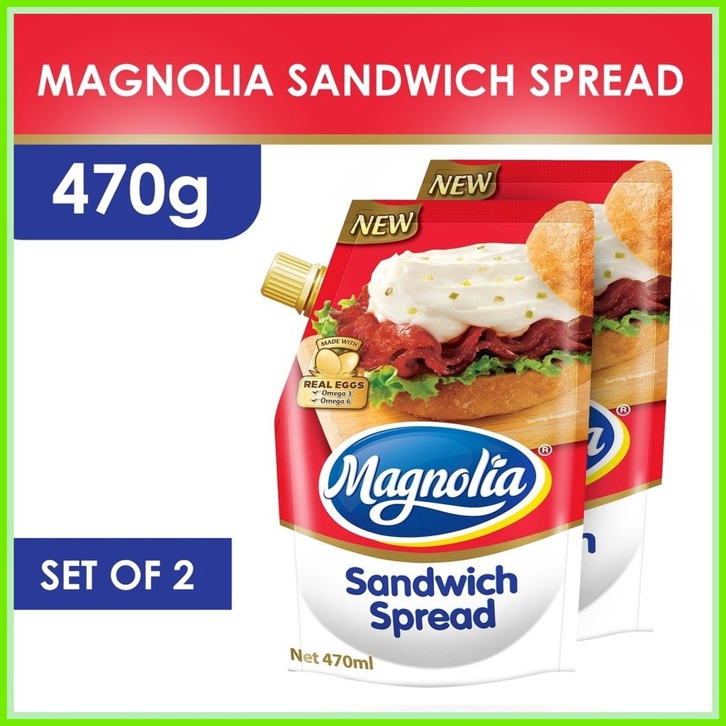 MAGNOLIA Sandwich Spread 470ML Made with Magnolia Chicken; with Omega 3 ...