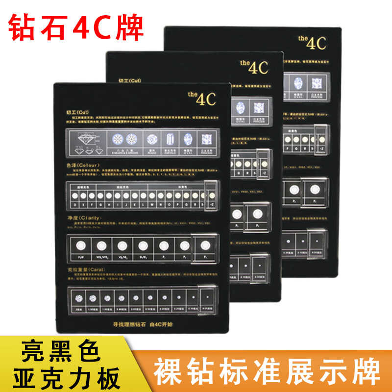 ay Board Acrylic 4C Board Bare Diamond Identifiion Cutting Marking ...