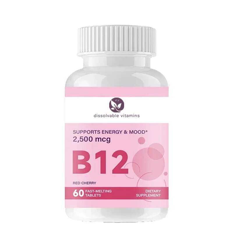 Tt Tt B12 Subgual Vitamin 2,500 Mcg, Methylcobalamin, Wala Ng Sugar, 60 ...