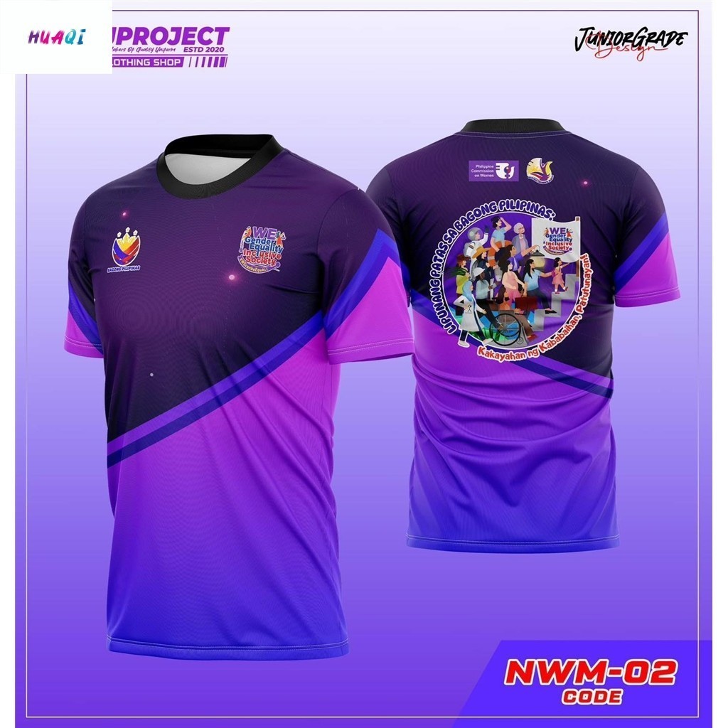 National Women's Month Full Sublimation Shirt We Can Be EquALL Purple ...