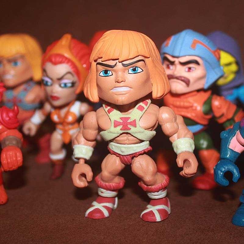 Mini He-Man Ang Mga Masters Ng Universe TRAP JAW Man-At-Arms SKELETOR ...