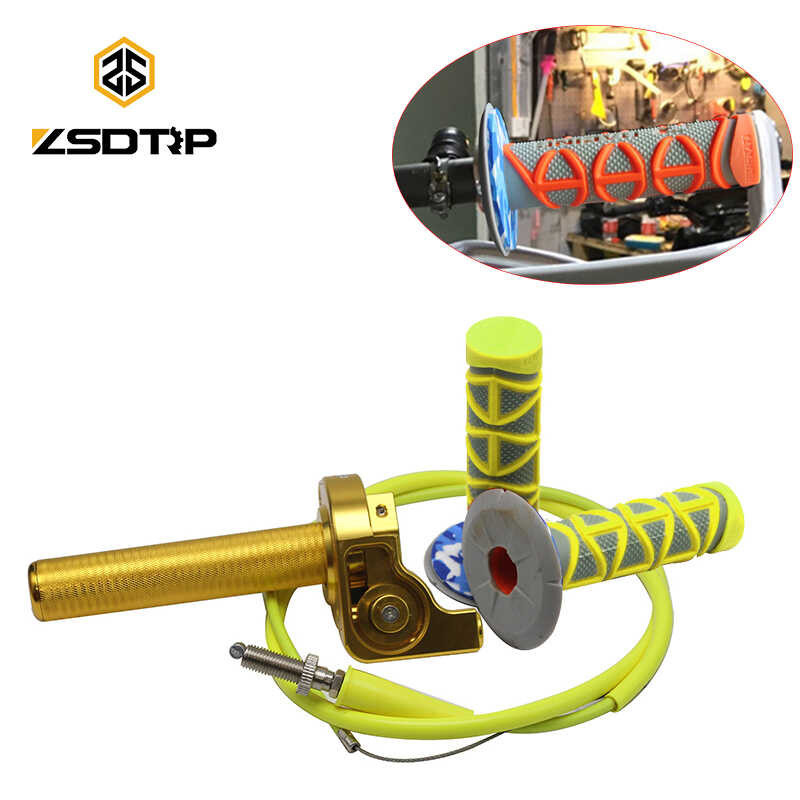 ZSDTRP 1 Pair 22mm Motorcycle Accelerator Grip Quick Twister Throttle ...