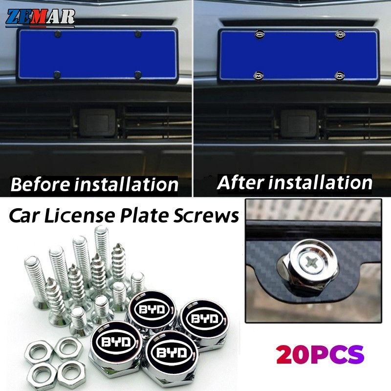 4Pcs BYD Atto 3 Yuan Plus Han EV Dolphin Seal U Car Logo Styling Metal ...