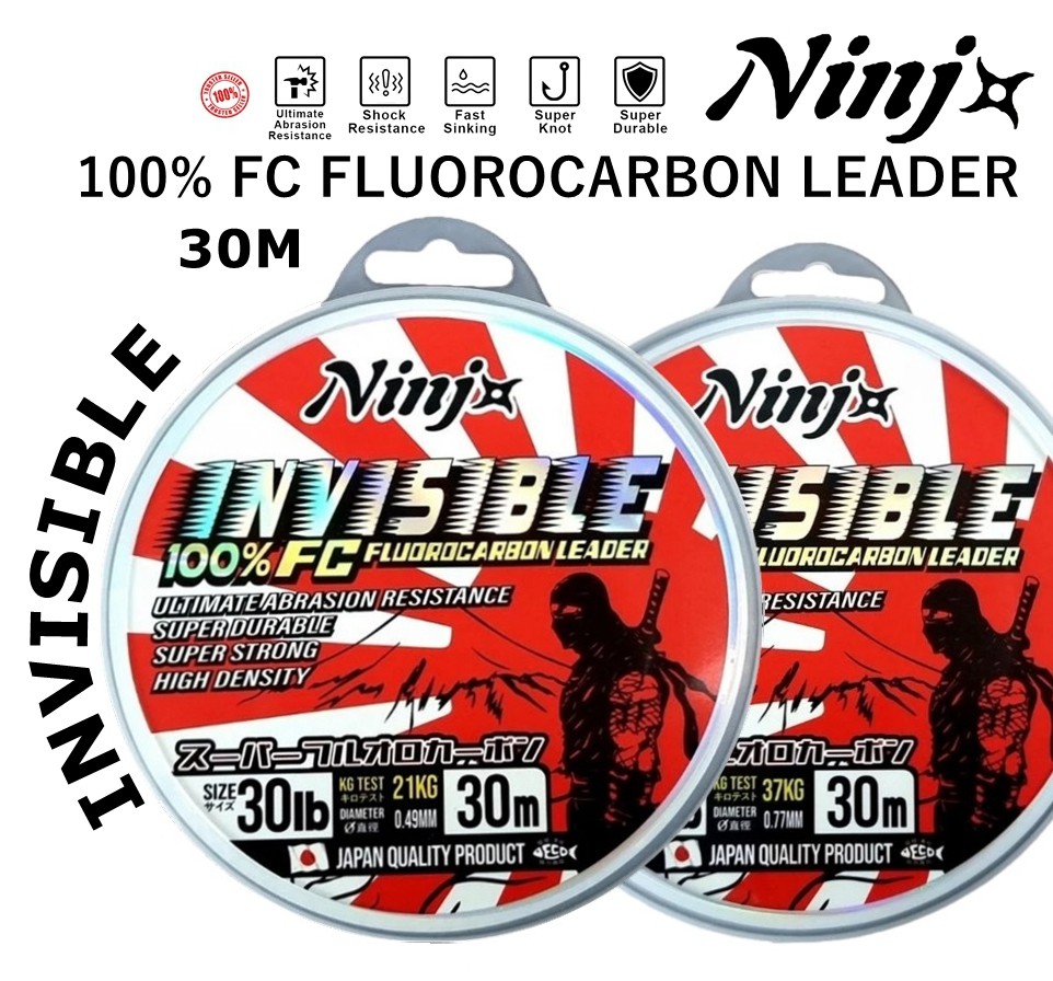NINJA INVISIBLE 100% FC LEADER 30M | Shopee Philippines