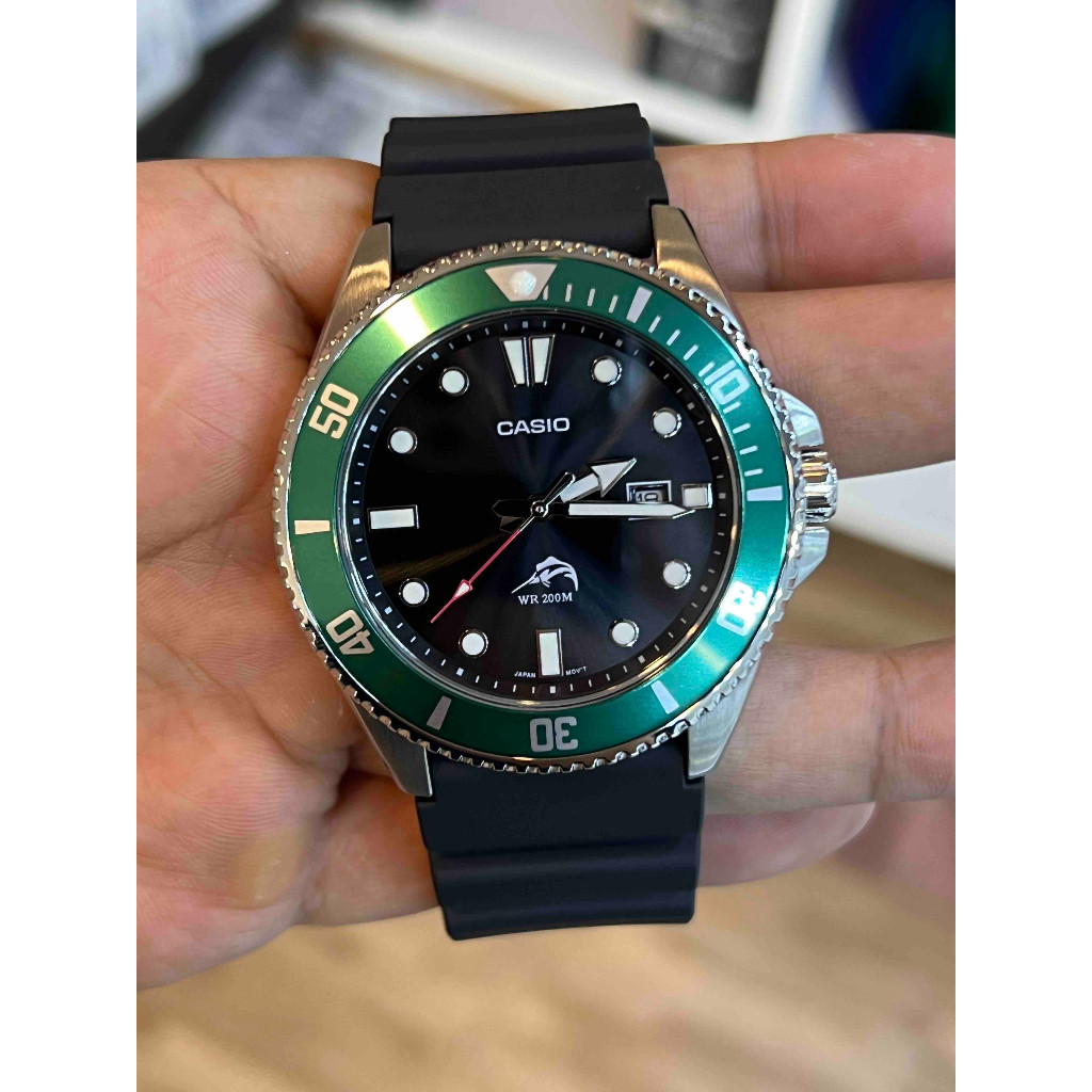 ORIGINAL CASIO DURO(STARBUCKS) Men Diver's Watch MDV-106B-1A3V / CASIO ...