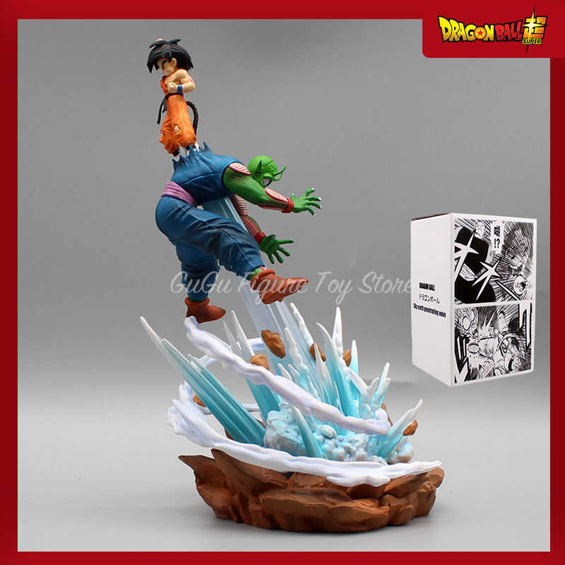 20cm Dragon Ball Anime Figures DBZ Piccolo vs Son Goku Gk PVC Figurine ...