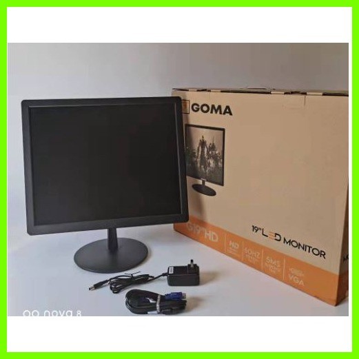 ⭐ 19 Inch Goma LED Square Monitor Energy Saving VGA support for ...