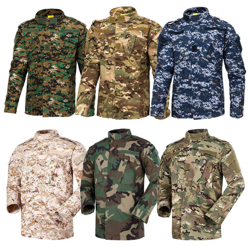 ACU second-generation tactical training camouflage suit, field training ...
