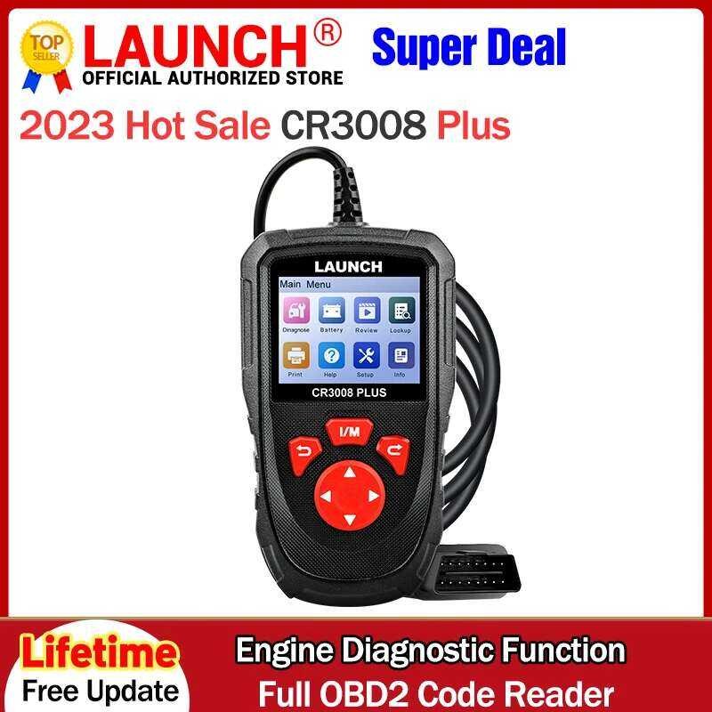Tt LAUNCH Cr3008 PLUS Obd2 Scanner Engine Battery Diagnostic Tools Auto ...