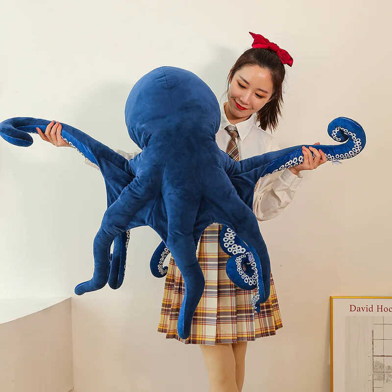 Maganda Simulasyon Octopus Plush Laruan Mga Bata Ang Mga Batang Babae ...