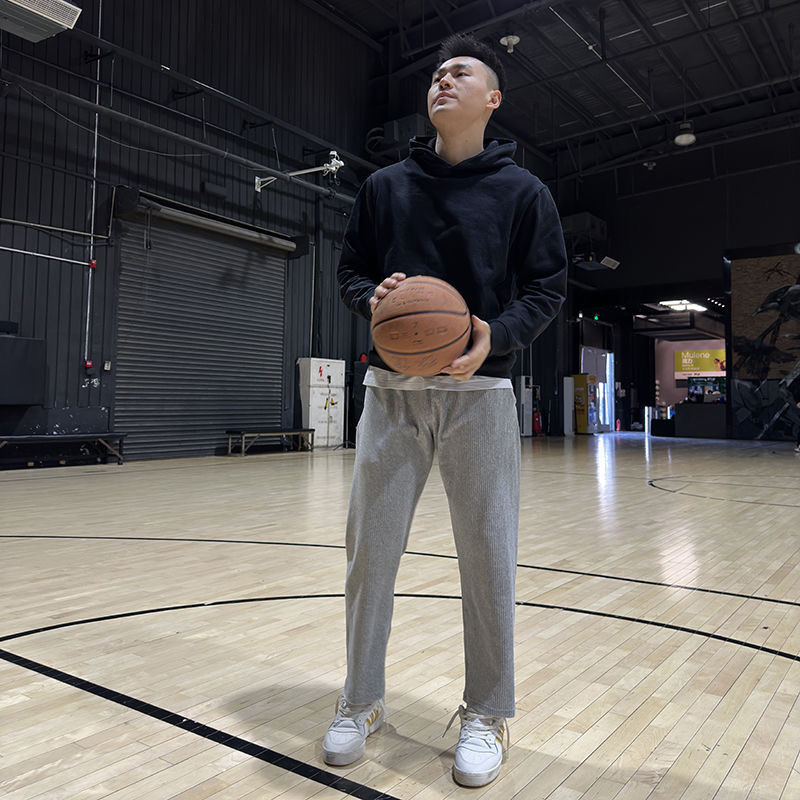 2023 New Plain Training Basketball Cotton SweatPants American Casual ...